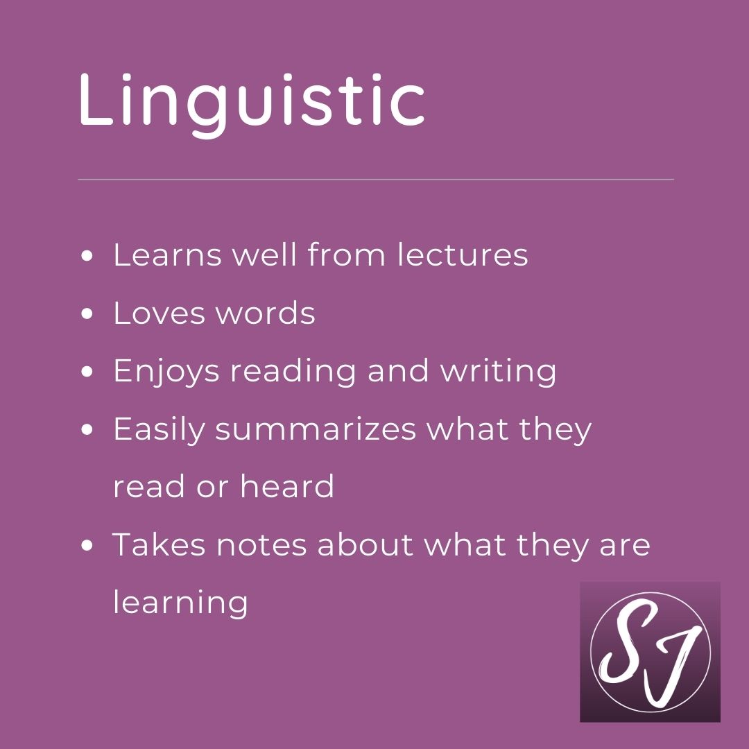 Linguistic Learning Style - Seek This Jesus Study