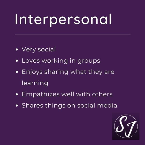 Interpersonal Learning Style - Seek This Jesus Study