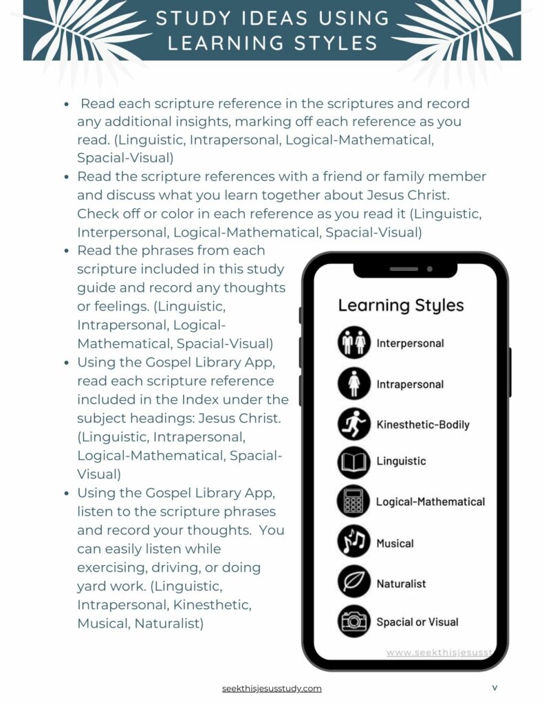 A Study of Jesus Christ in the LDS Index - Seek This Jesus Study