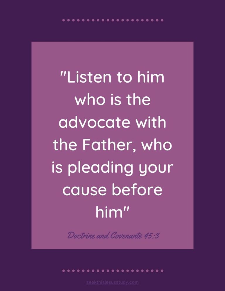 ADVOCATE – FREE “Believe On My Name” (PDF) Printable LDS Study Guide ...