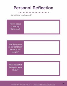 SANCTUARY – “Believe On My Name” (PDF) Printable LDS Study Guide - Seek ...