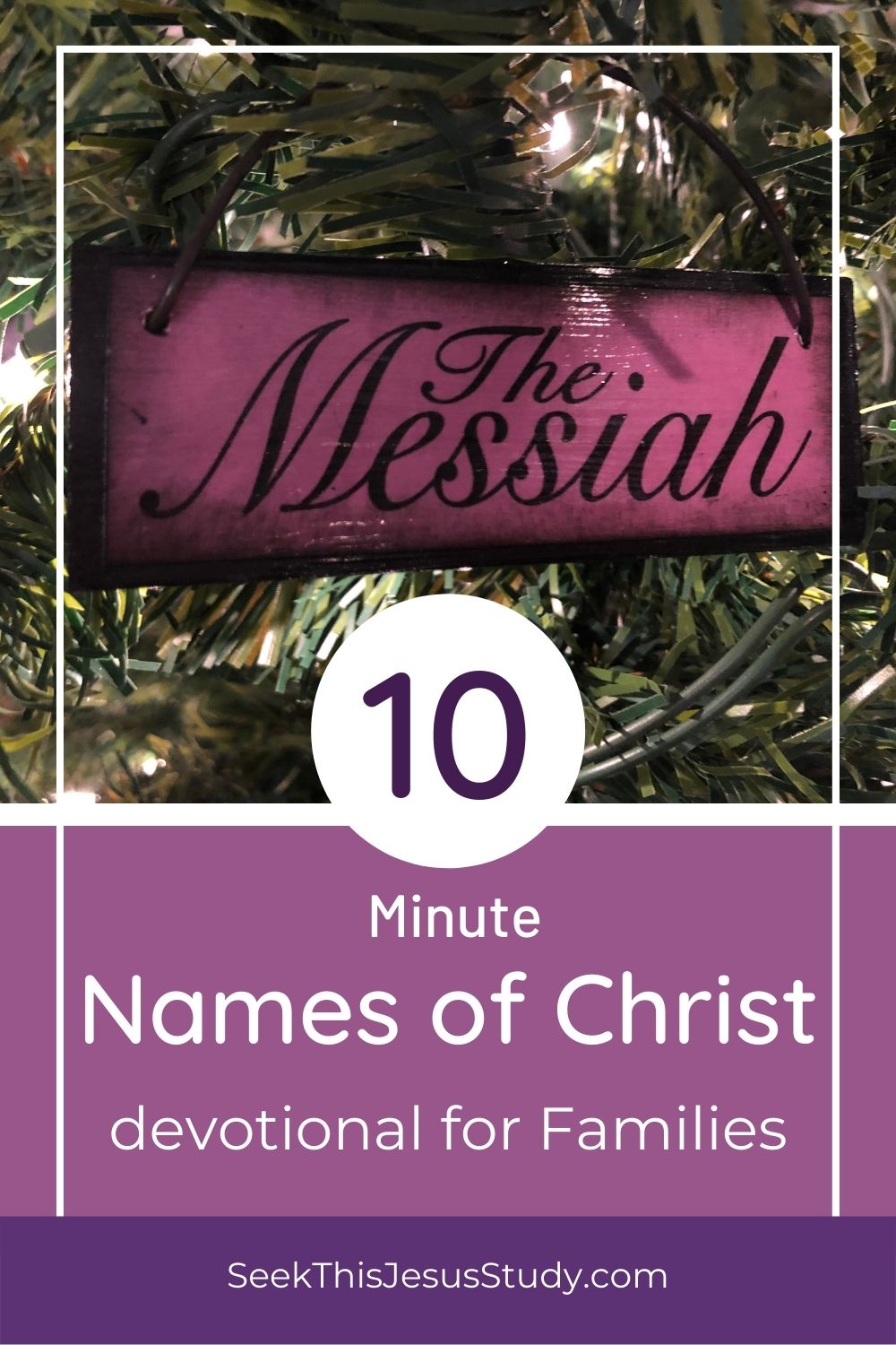 Messiah: “Keeping Christ in Christmas” 2021 Daily Devotional Day 22 ...