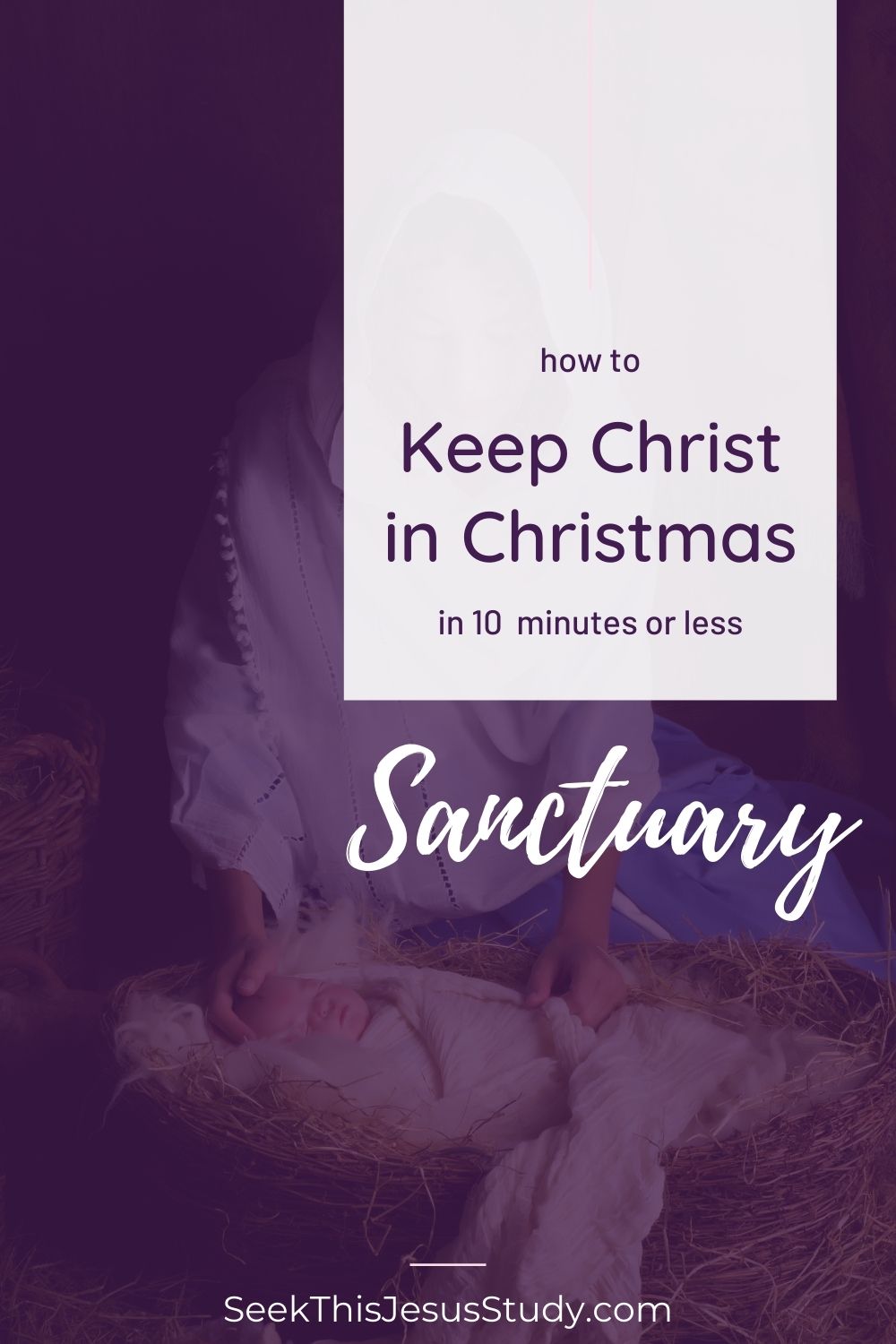 Sanctuary: “Keeping Christ in Christmas” 2021 Daily Devotional Day 26 ...