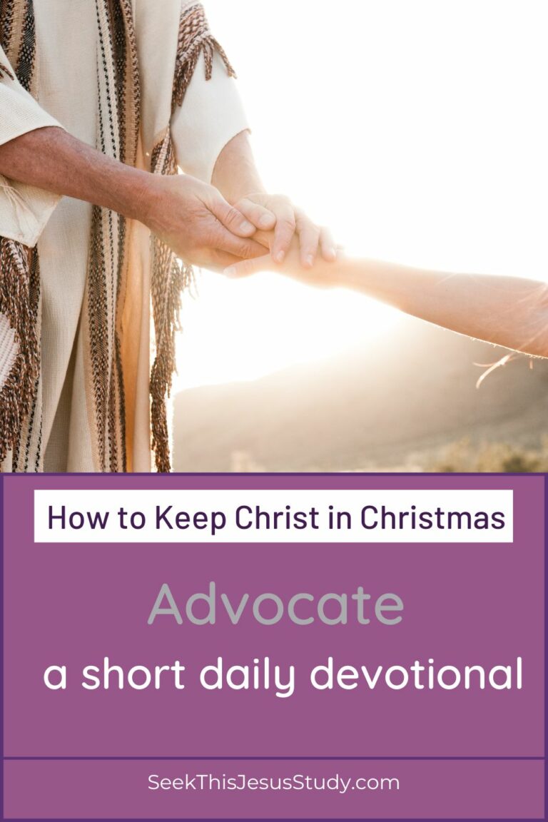 Advocate: “Keeping Christ in Christmas” 2021 Daily Devotional Day 15 ...