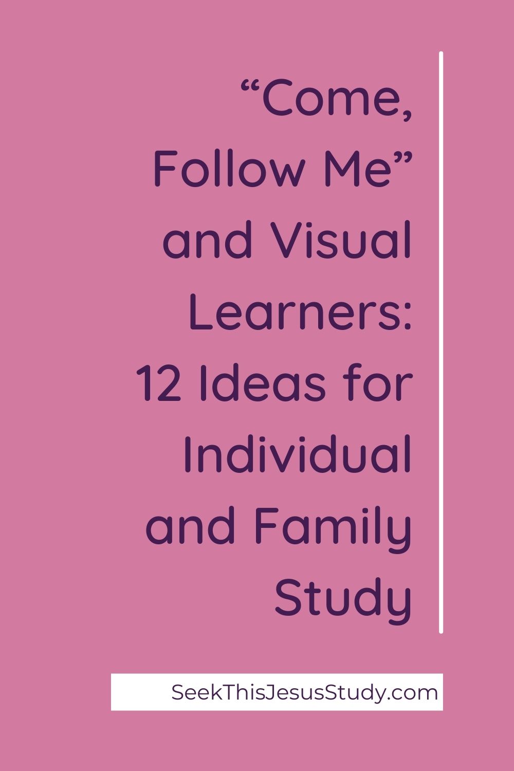EASY TIPS AND IDEAS FOR VISUAL LEARNERS (SPACIAL-VISUAL) USING “COME ...
