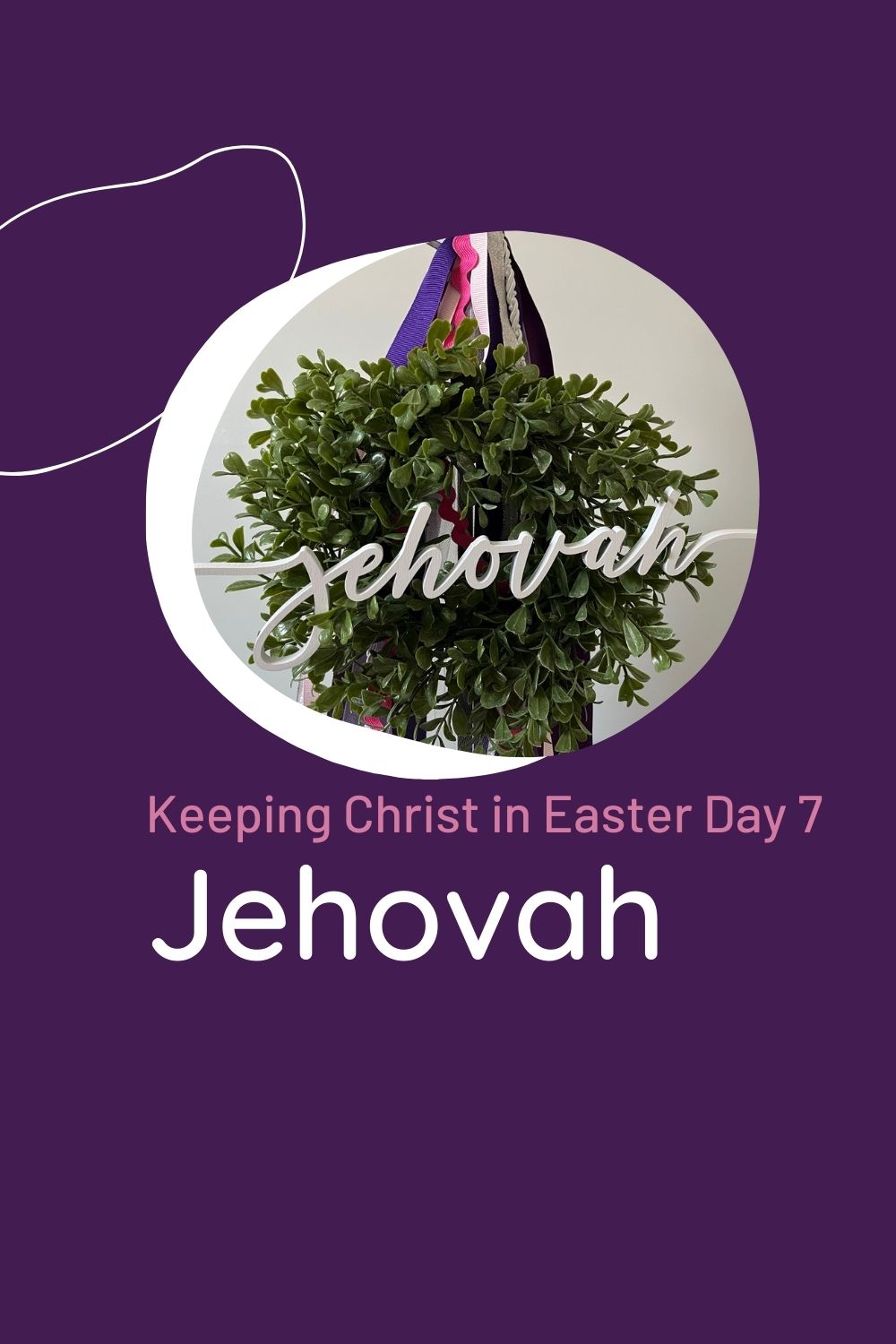 Keeping Christ in Easter: Day 7 of Holy Week: Jehovah - Seek This Jesus ...