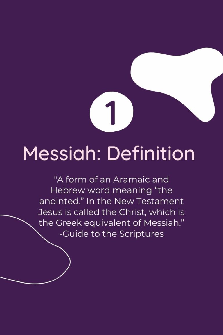 Keeping Christ in Easter: Day 1 of Holy Week- Messiah - Seek This Jesus ...