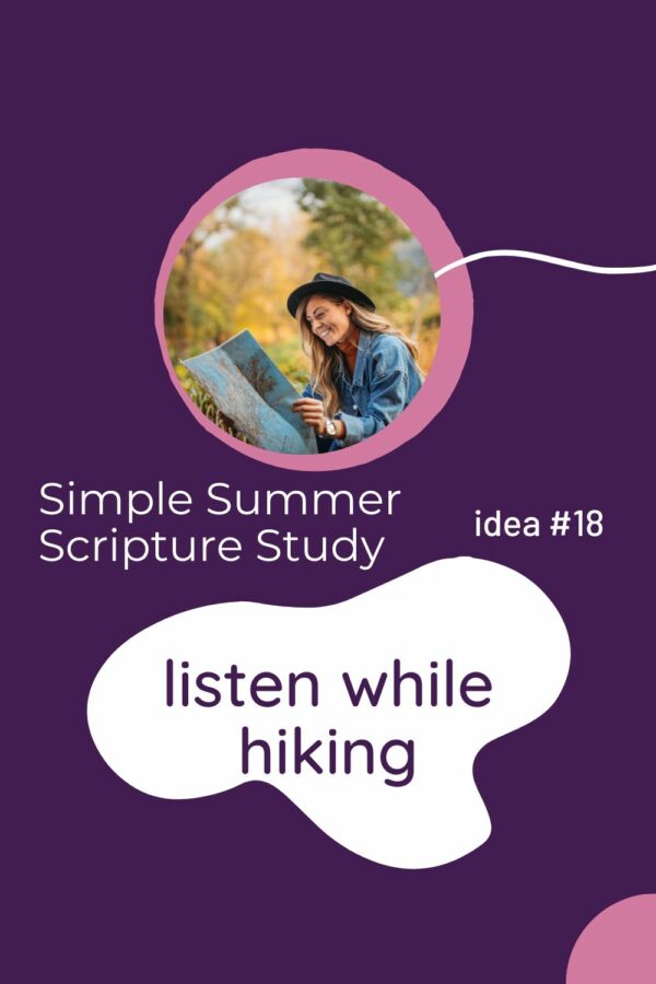 10 More Simple Summer Scripture Study Ideas - Seek This Jesus Study