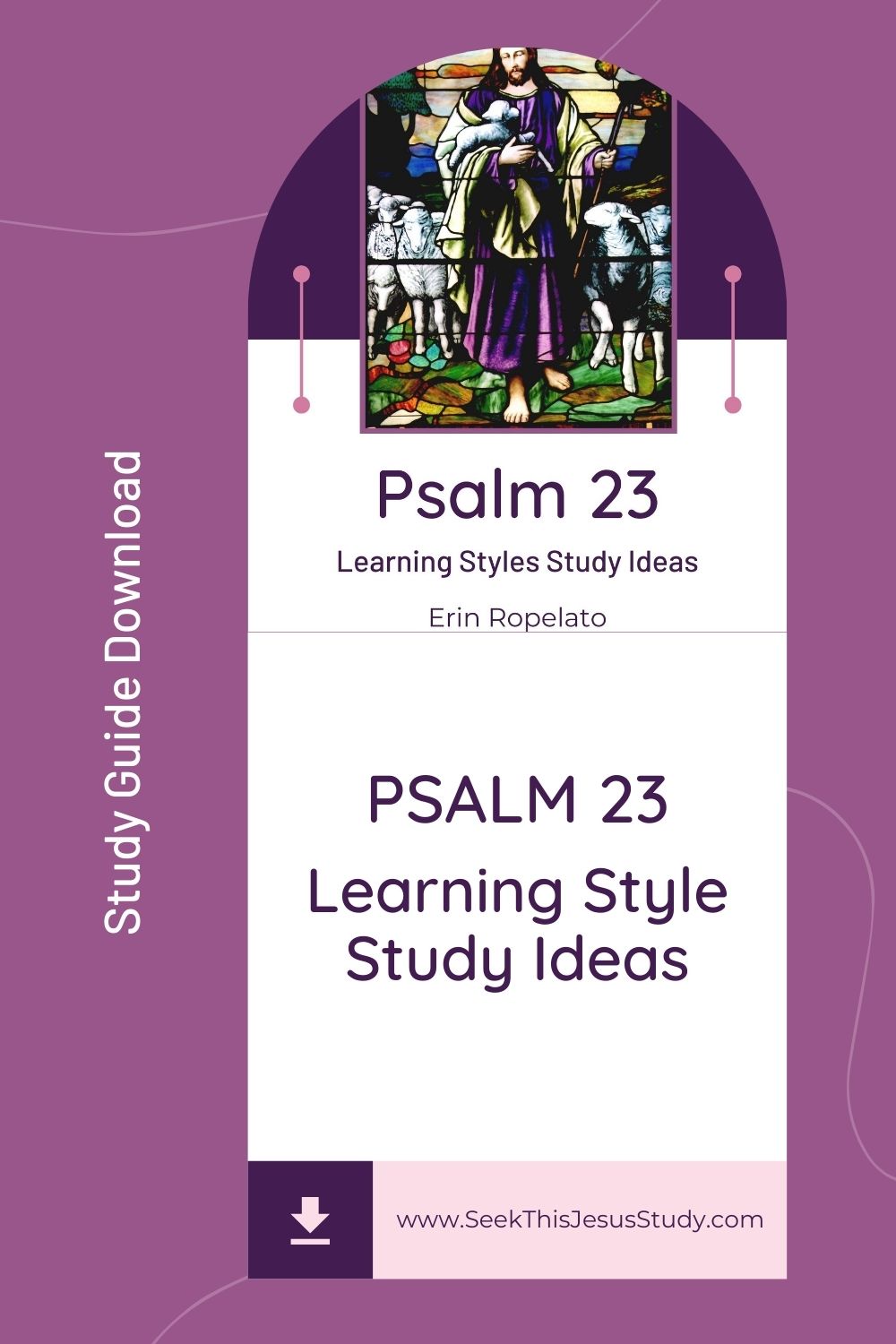 Psalm 23 Learning Styles Study Ideas - Seek This Jesus Study