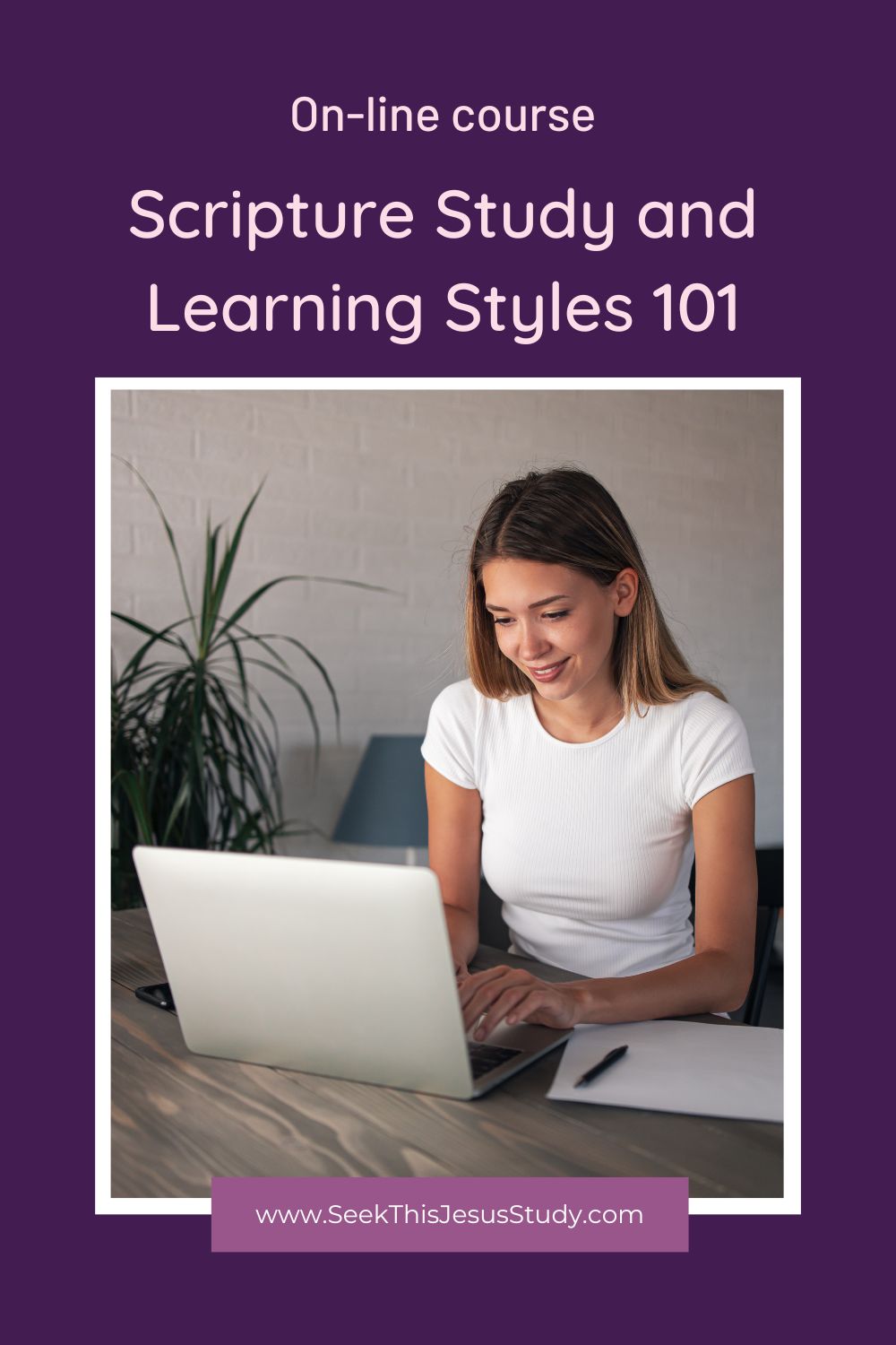 COURSE -Scripture Study and Learning Styles 101 - Seek This Jesus Study