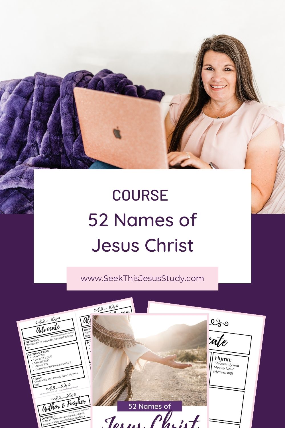COURSE -Coming Unto Christ Through His Many Names: 52 Names of Jesus ...