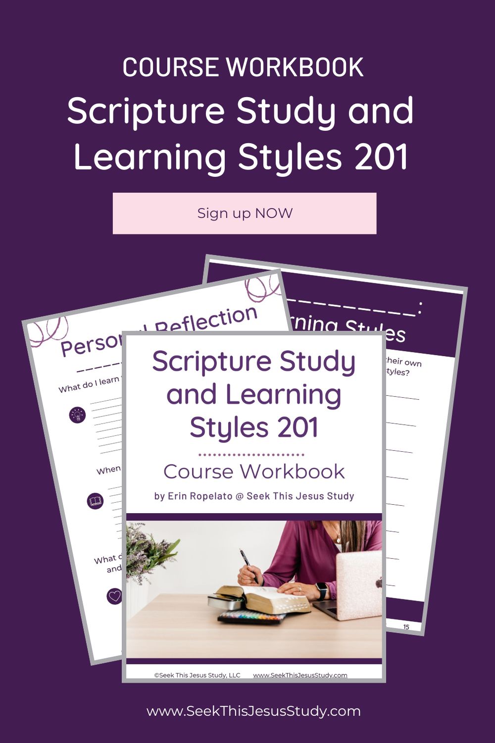 COURSE -Scripture Study and Learning Styles 201 - Seek This Jesus Study