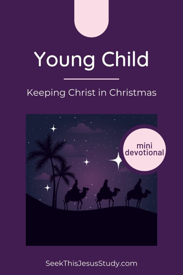 Young Child: Keeping Christ in Christmas Day #19 - Seek This Jesus Study