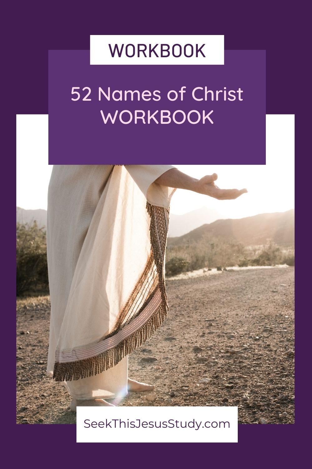 52 Names of Jesus Christ” Workbook - Seek This Jesus Study
