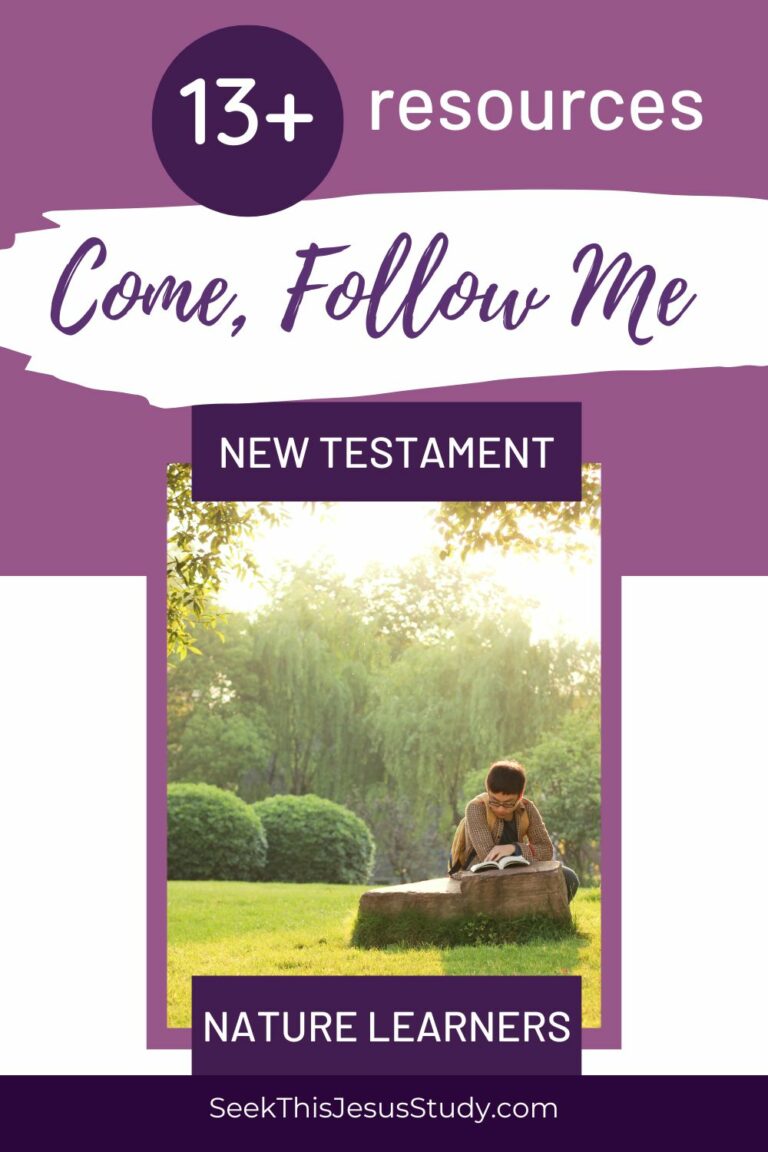 13+ NEW TESTAMENT COME, FOLLOW ME RESOURCES FOR NATURE LEARNERS - Seek ...