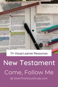 17+ NEW TESTAMENT COME, FOLLOW ME RESOURCES FOR VISUAL LEARNERS - Seek ...