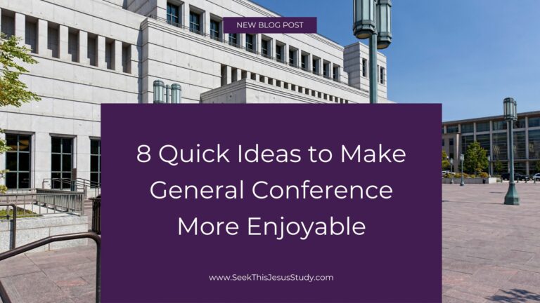 Enhance Your General Conference Experience with These 5 Simple Tips ...