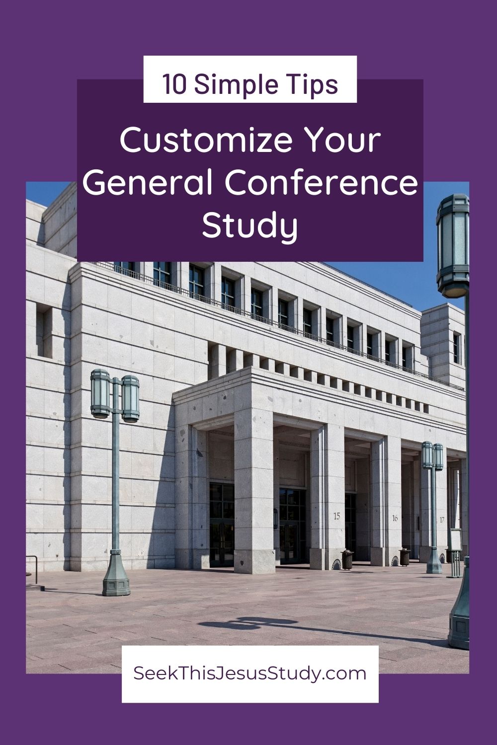 Customizing Your Spiritual Experience: The 40-Day General Conference ...