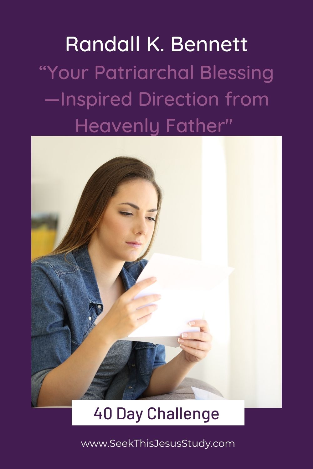 “Your Patriarchal Blessing—Inspired Direction from Heavenly Father” by ...