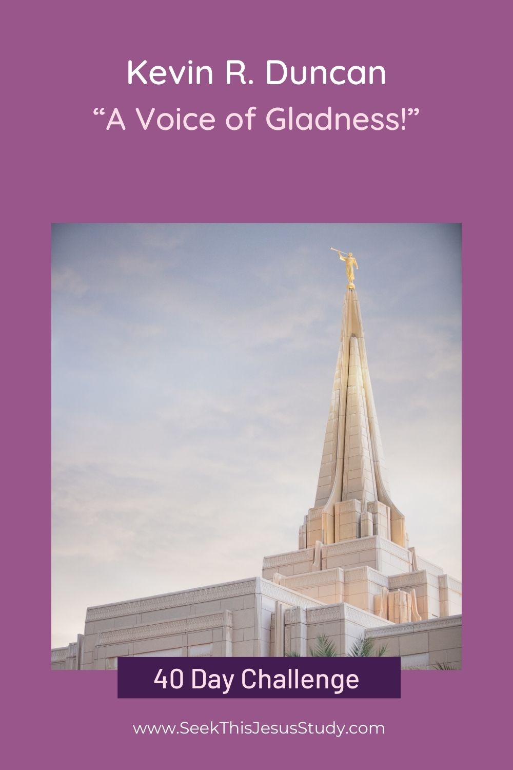 “A Voice of Gladness” by Kevin R. Duncan - Seek This Jesus Study