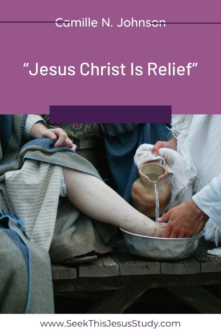 “Jesus Christ Is Relief” by Camille N. Johnson - Seek This Jesus Study