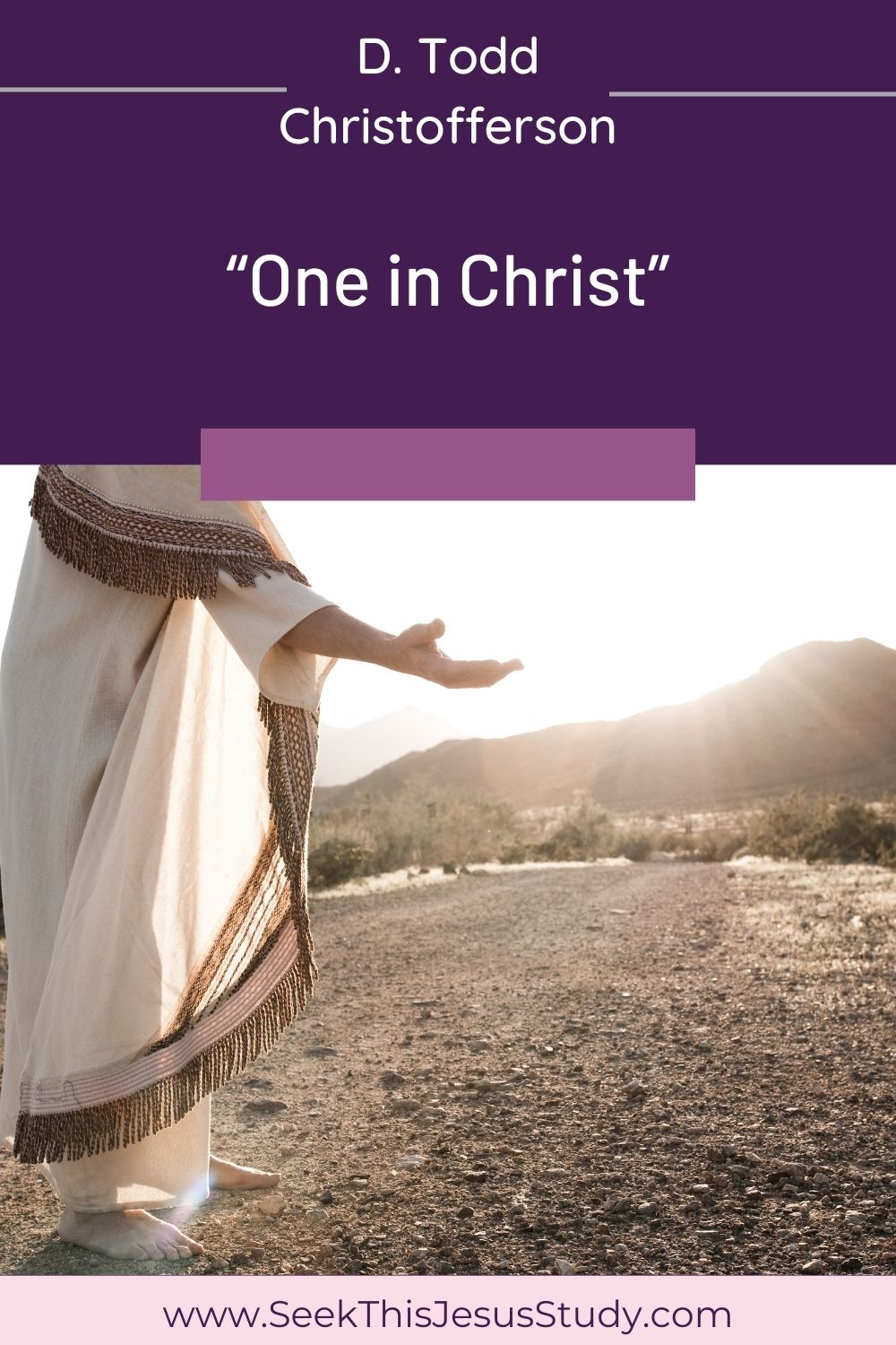 “One in Christ” by D. Todd Christofferson - Seek This Jesus Study