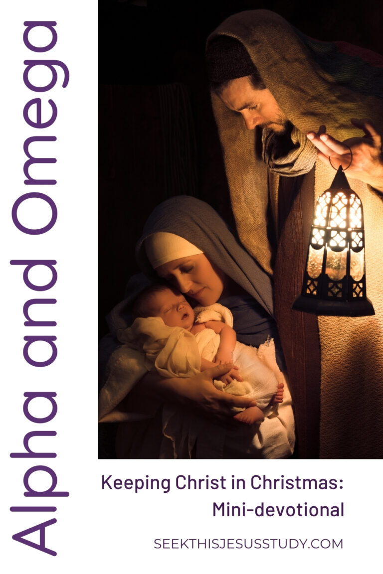 Alpha and Omega: Name of Christ Devotional to Keep Christ in Christmas ...