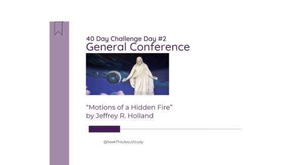 5 inspiring ways to study General Conference talks - Seek This Jesus Study