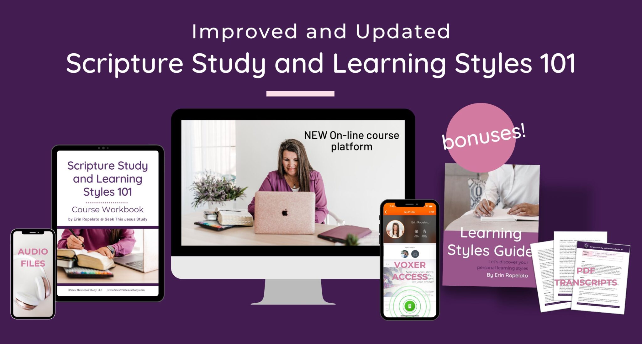 Scripture Study and Learning Styles 101 - Seek This Jesus Study