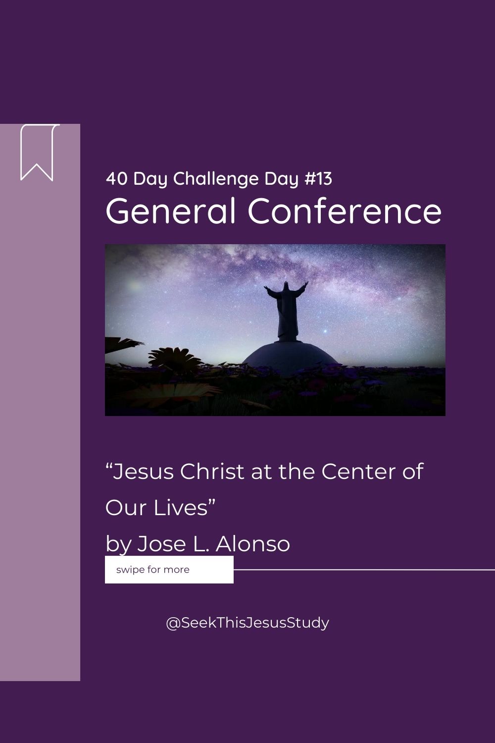 “Jesus Christ at the Center of Our Lives” by Jose L. Alonso - Seek This ...