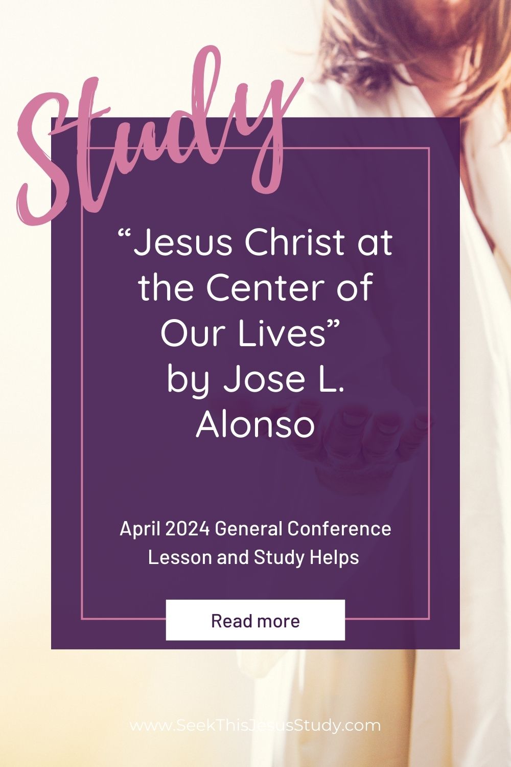 “Jesus Christ at the Center of Our Lives” by Jose L. Alonso - Seek This ...