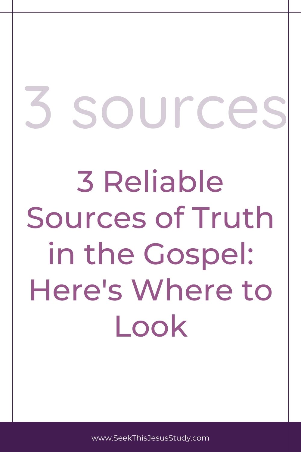 Discover the 3 Primary Sources of Truth in the Gospel of Jesus Christ ...