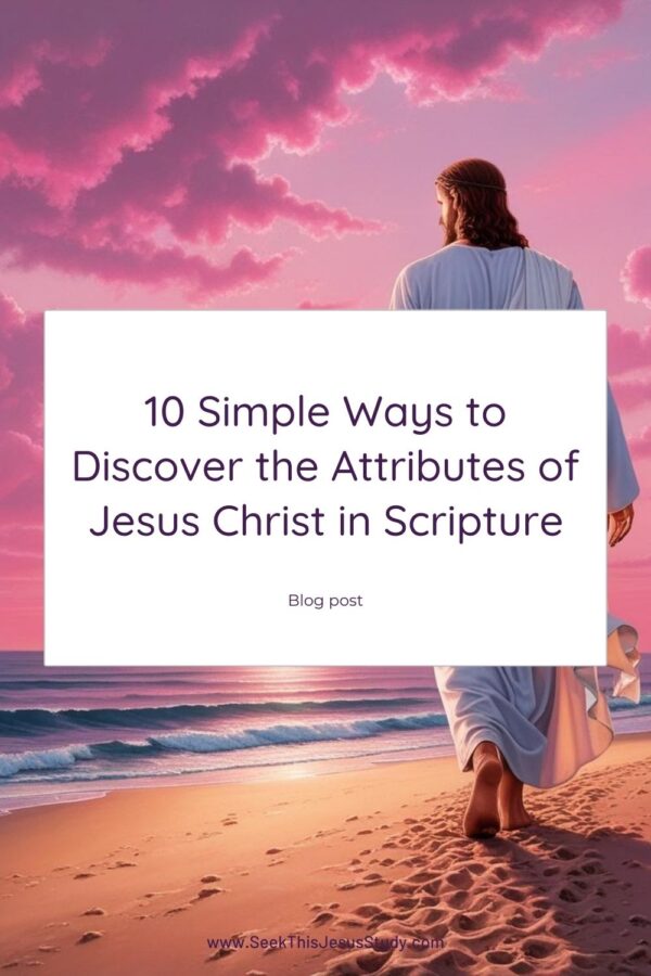 10 Simple Ways to Discover the Attributes of Jesus Christ in Scripture ...
