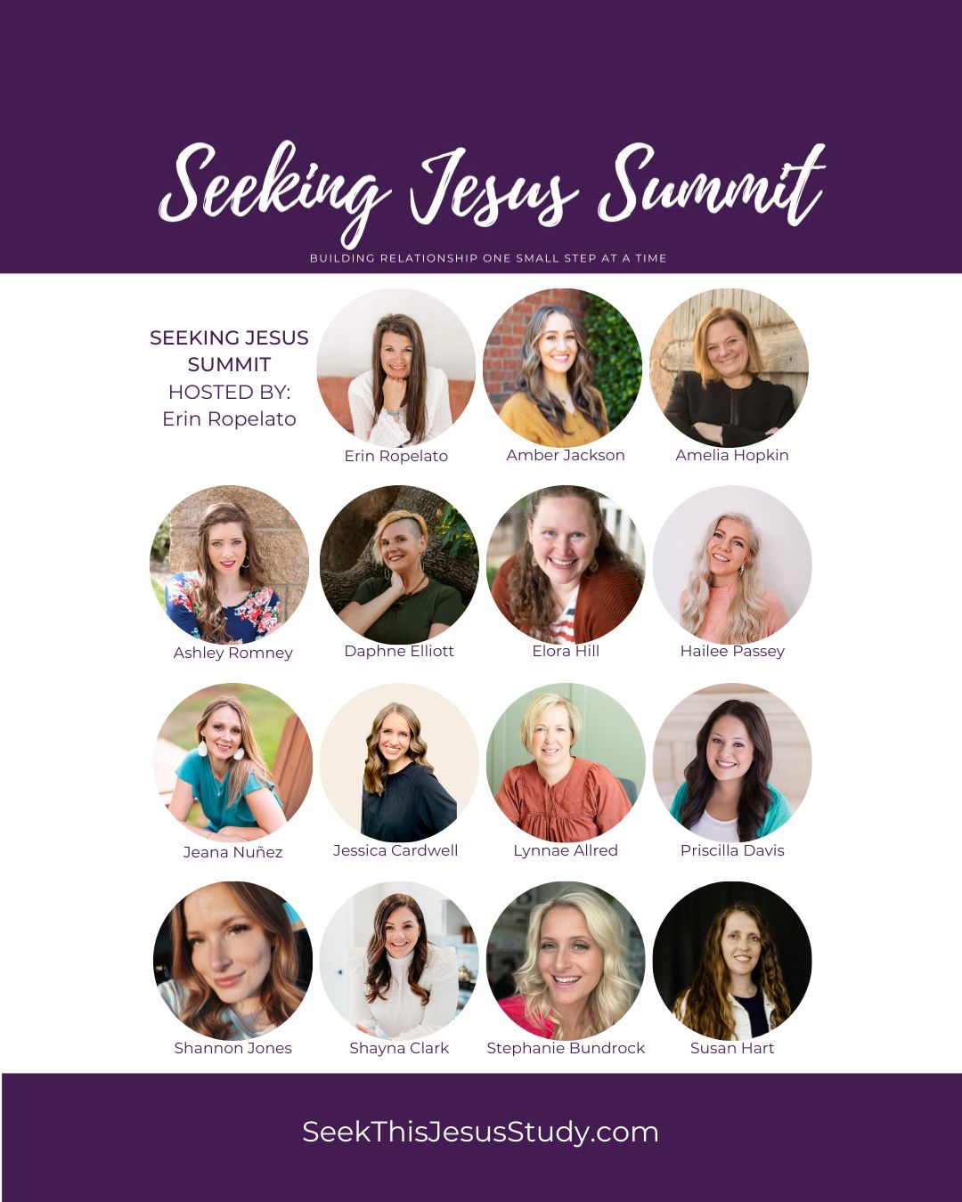 Summit: Seeking Jesus building relationship one small step at at time Spring 2025 - Seek This ...