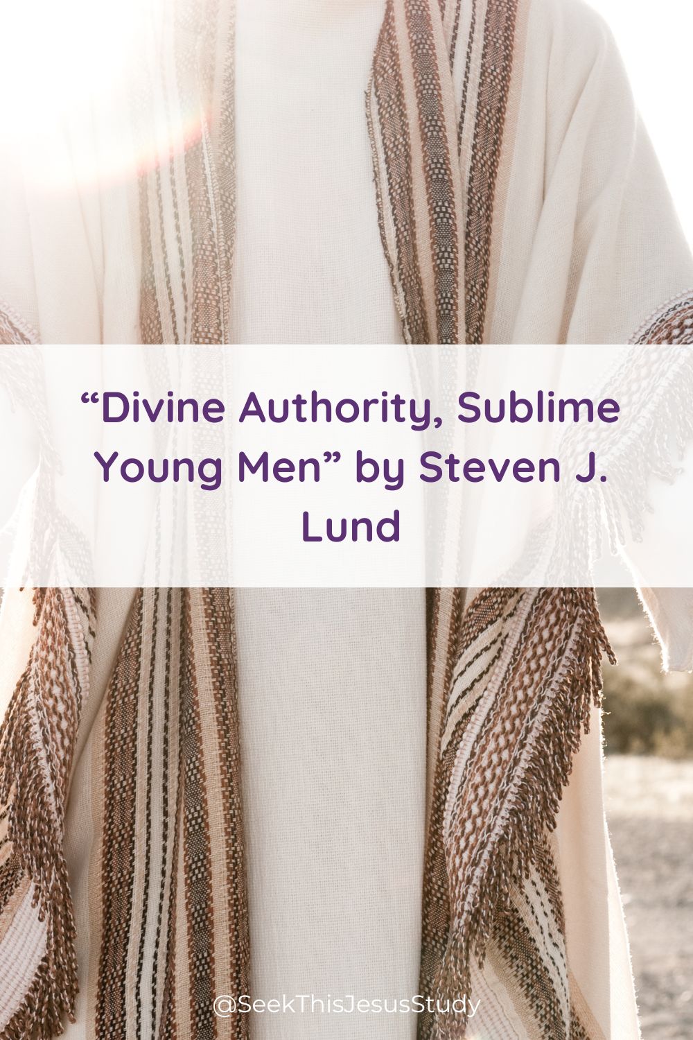 “Divine Authority, Sublime Young Men” by Steven J. Lund - Seek This ...