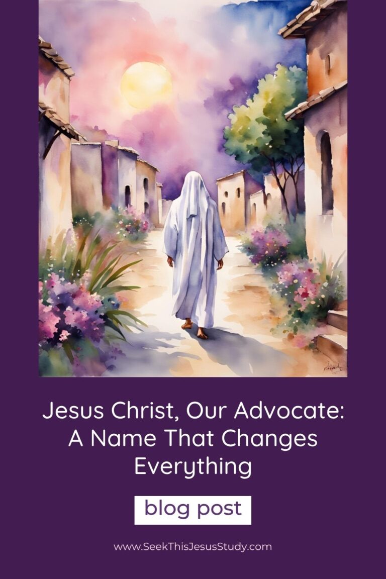 Jesus Christ, Our Advocate: A Name That Changes Everything - Seek This ...