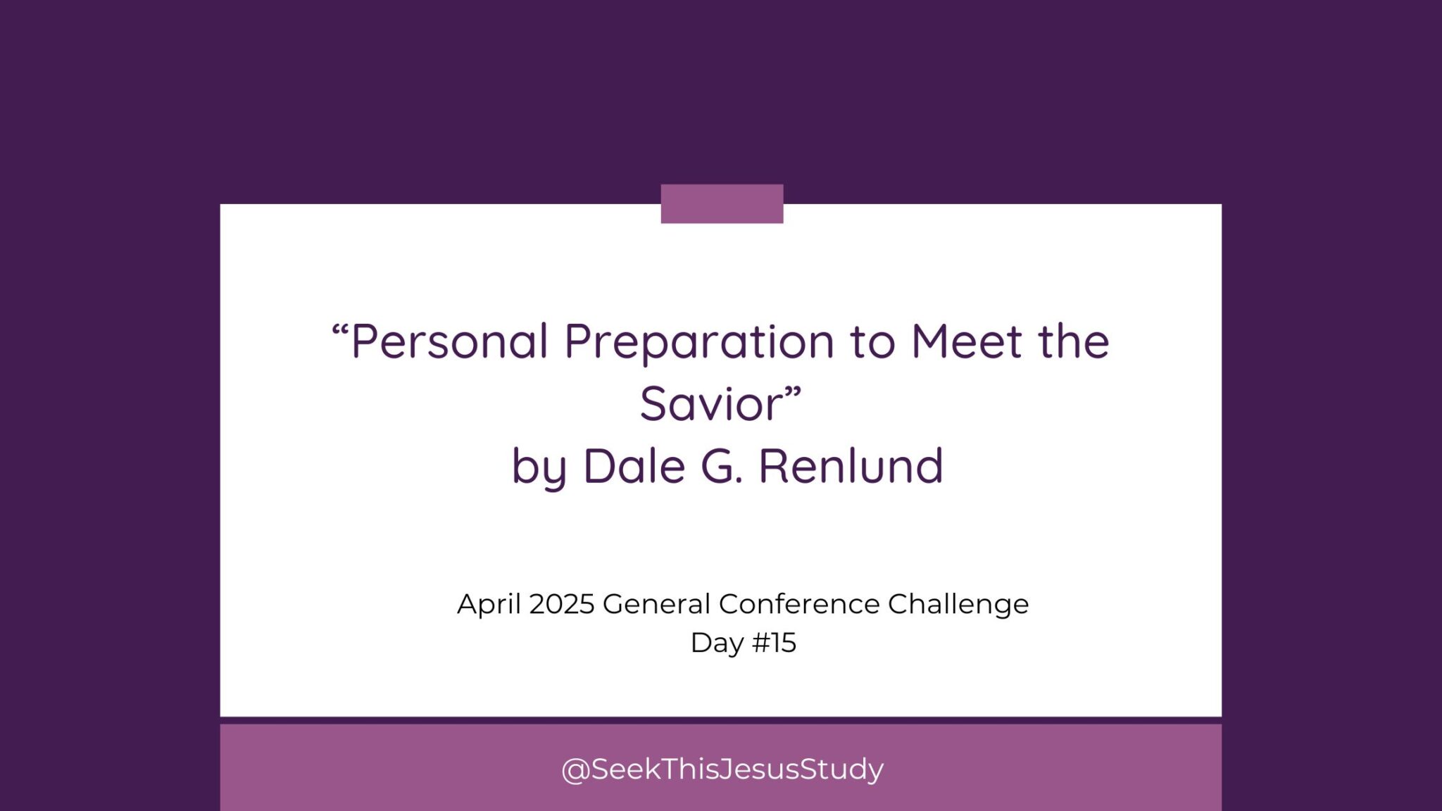 Savior: “Keeping Christ in Christmas” 2021 Daily Devotional Day 13 ...