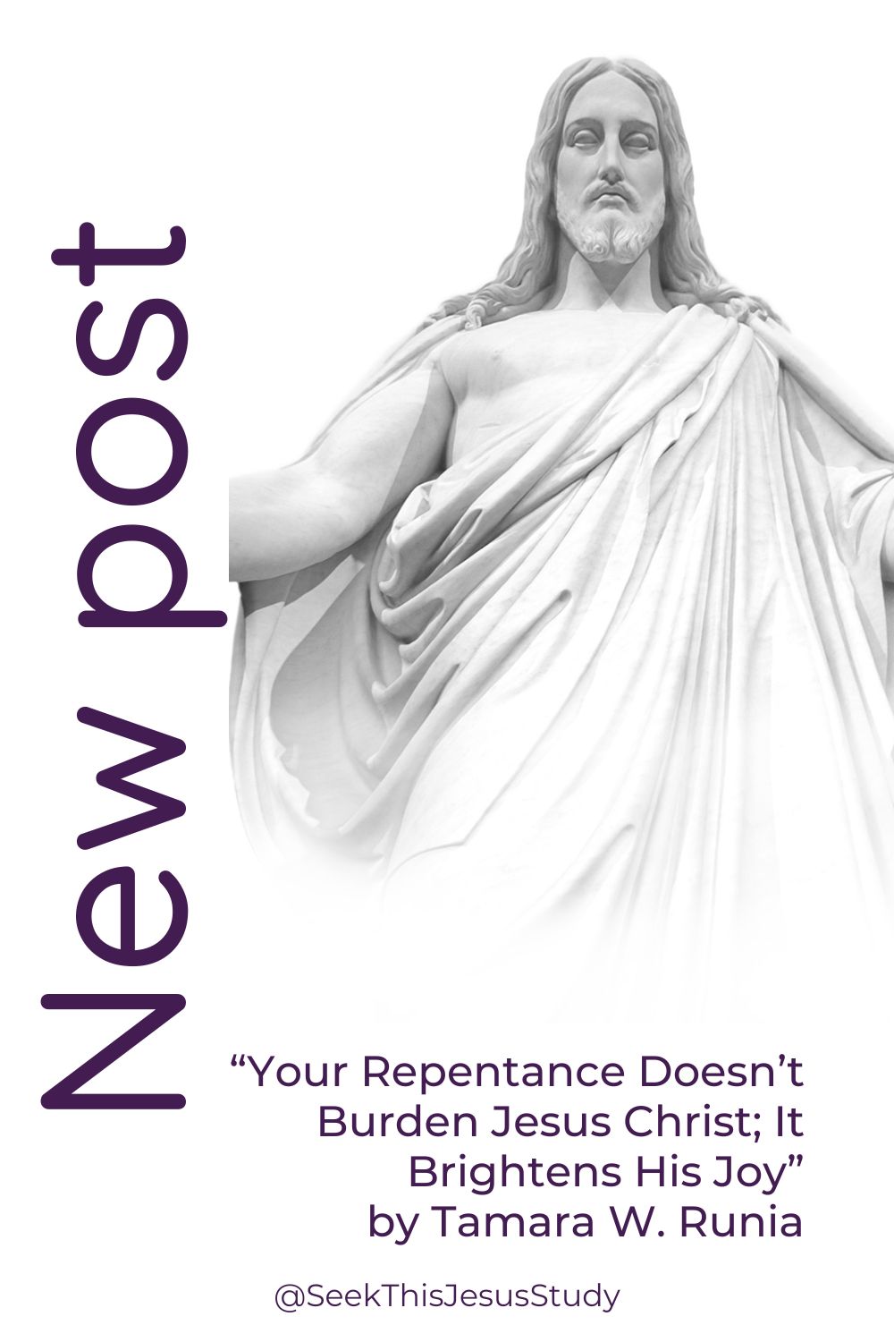 “Your Repentance Doesn’t Burden Jesus Christ; It Brightens His Joy” by ...