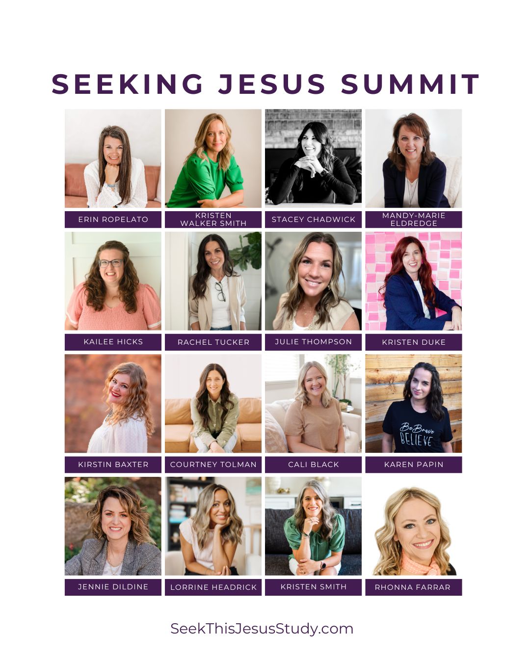 Seeking Jesus Summit Fall 2025 Daily Interviews - Seek This Jesus Study